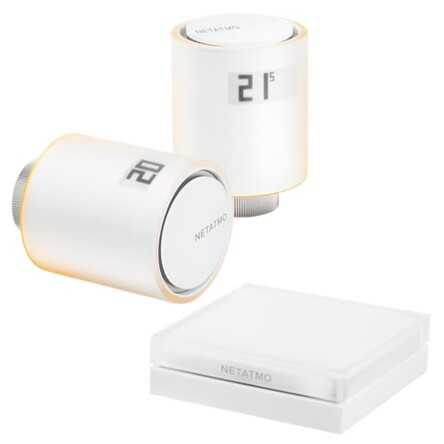 Умные термоголовки для радиаторов отопления. Legrand Netatmo