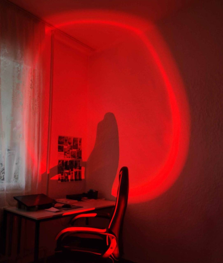 Лампа закатная RGB, 16 цветов