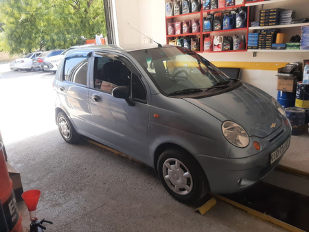 Chevrolet Matiz цвет синий год 2015
