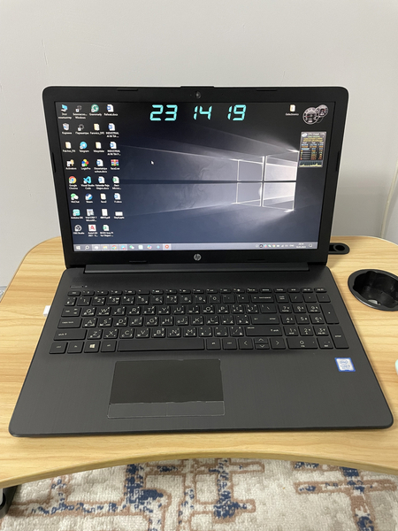 HP laptop i3, RAM 12gb, Lexar 128 gb M.2 ssd, 1 tb Toshiba hdd