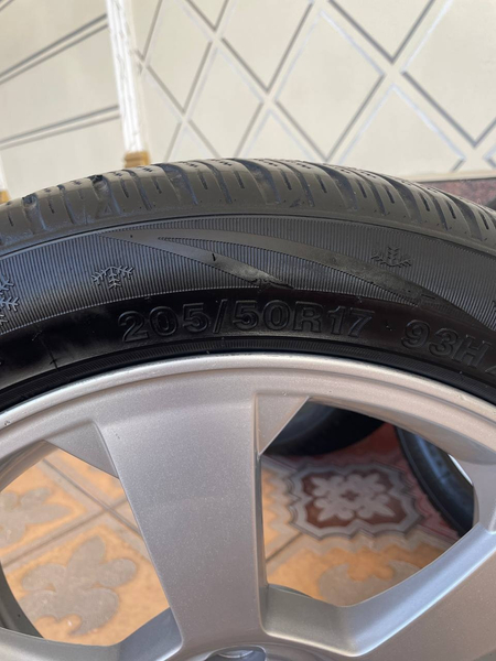 R17 205/50 nexia1,2,3 га спарк, коболт тушади