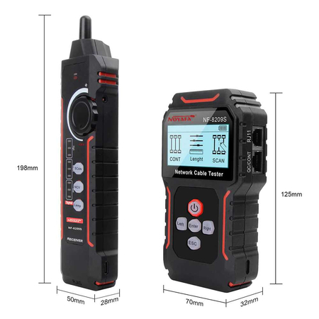 Сетевой кабельный PoE тестер NF-8209/Poe Tester NF-8209