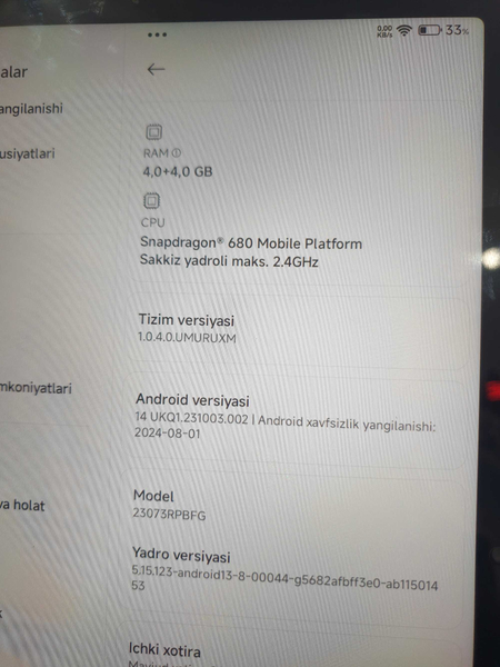 Redmi Pad Se planshet