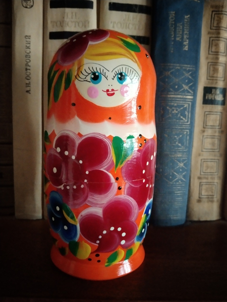 Кукла Матрёшка деревянная