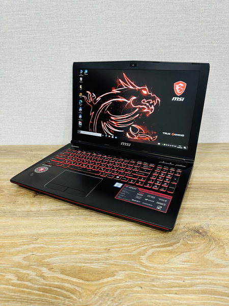 MSI Apache Core i7+GTX1060 аналог RTX3060Ti Готовый Игровой ноутбук