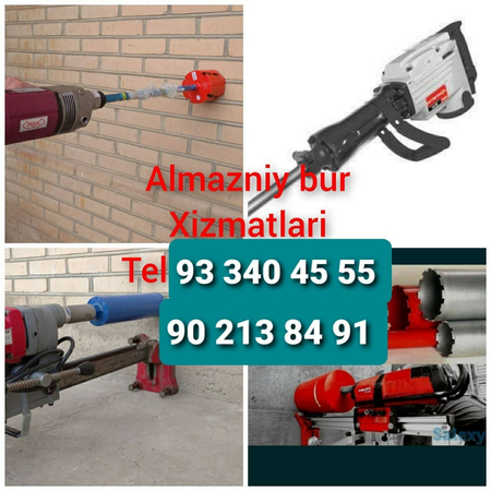 Almazniy bur beton kesish xizmati