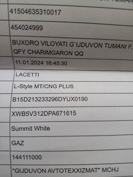 Jentra sotiladi hisob malumot 21 km yurgani salondan uygacha abs bor .