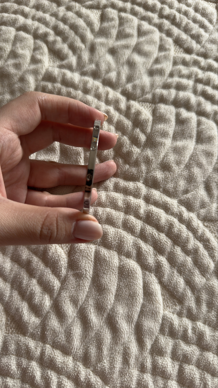 Серебрянный браслет Cartier