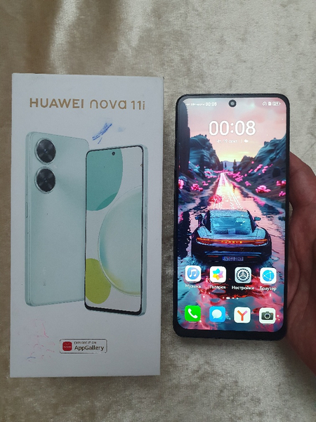 Srochna sotiladi Huawei Nova 11i  8+3/128Gb 4G Karobka dakument
