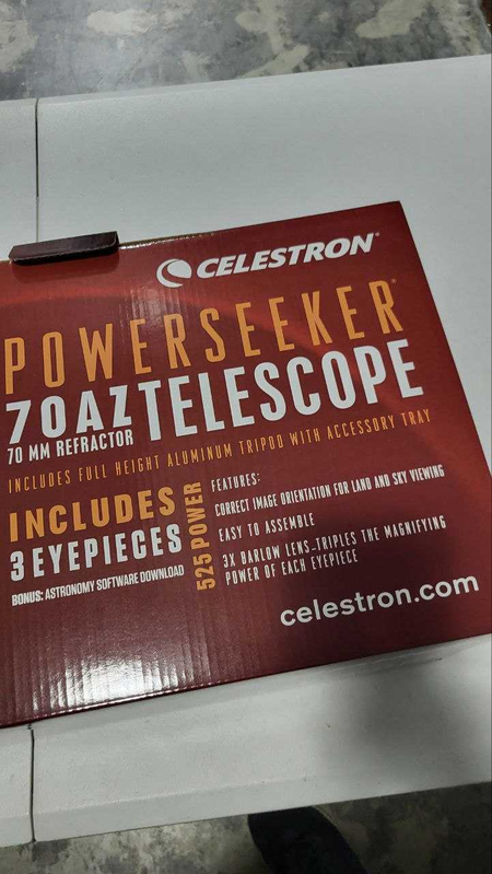 Продам Телескоп Celestron Telescope 70 AZ