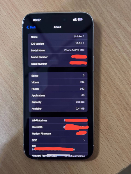 iPhone 14 pro max