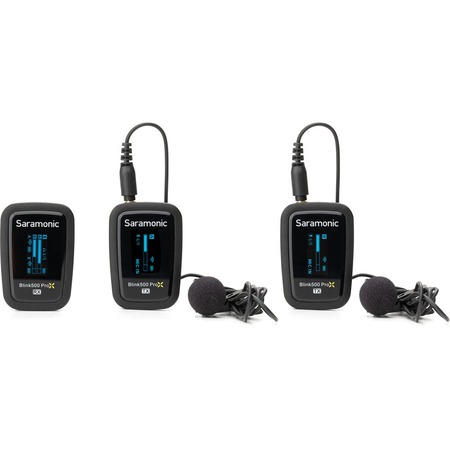 Saramonic Blink 500 ProX B2 — двойная беспроводная микрофонная система