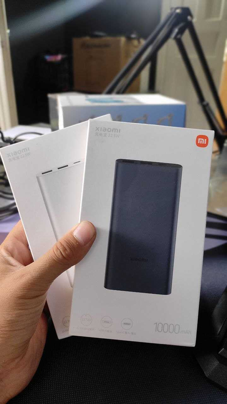Tashqi akkumulyator Xiaomi Power Bank 3 PB100DZM, 10000 mA/soat, 22,5