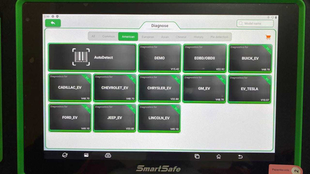 Диагностический прибор SmartSafe iSmartEV P01