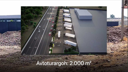 Производство, склад, офис, автостоянка, 48000 м², ор-р: FOOD CITI