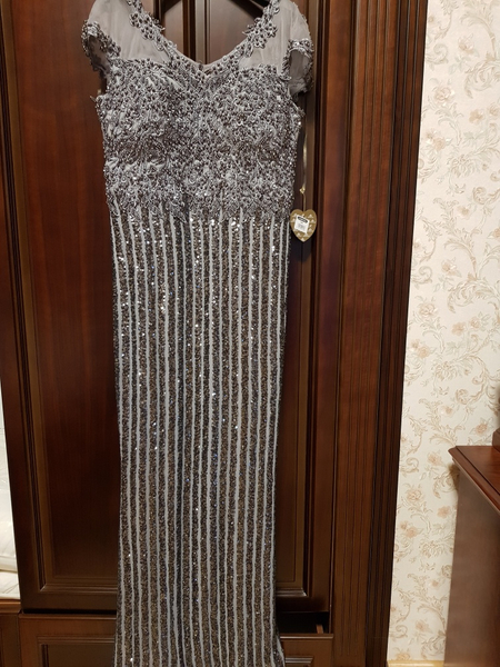 длинное вечерное платье