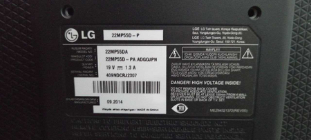 Продаю IPS монитор LG 22 хорошем состоянии