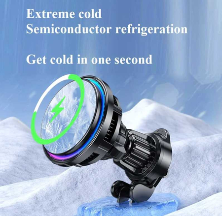 Cooler + Simsiz Zaryadka X82/Oхлаждающий Автомобильный держатель
