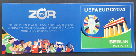 Euro 2024 Bilet 120 000 sum
