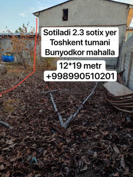 Toshkent tumani Bunyodkor mahalla