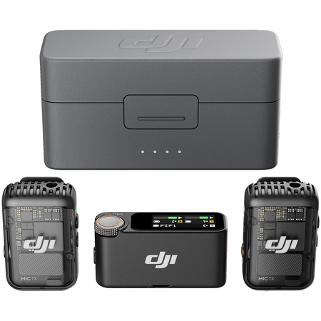 Микрофон DJI Mic 2 (2 TX + 1 RX + Charging Case)\\nВсе-в-одном, готово к