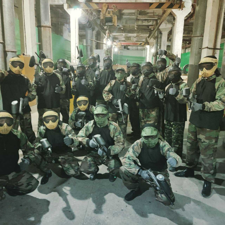 Пейнтбол в Клубе 