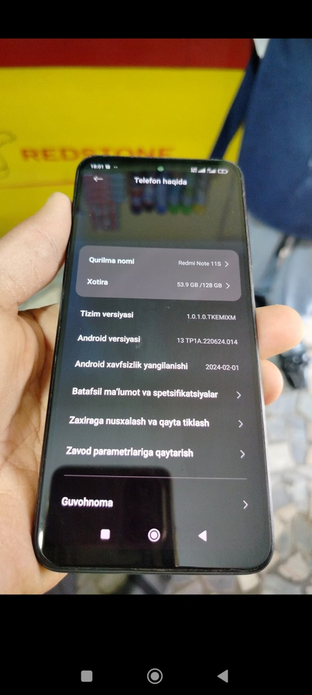 redmi 11s 6/128 lik