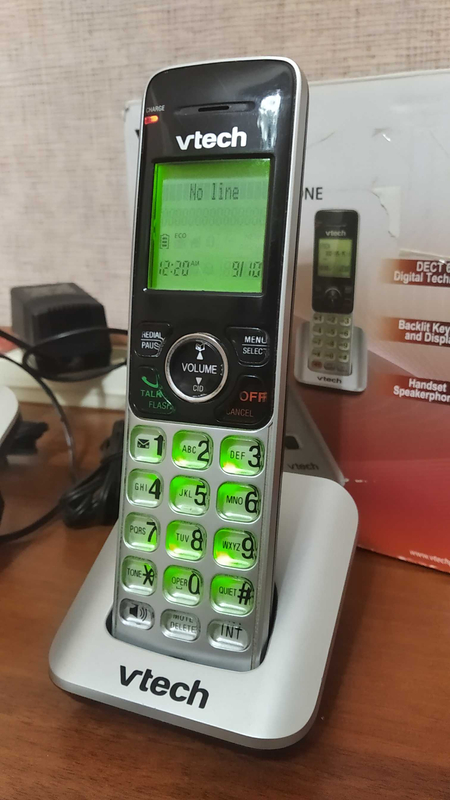 Продам радиотелефон VTECH две трубки на один телефонный номер.