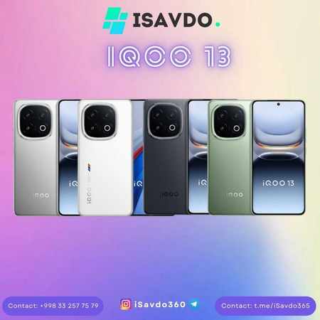 Vivo iQOO 13 (Oldindan to`lovsiz | Без предоплаты) (Рассрочка)