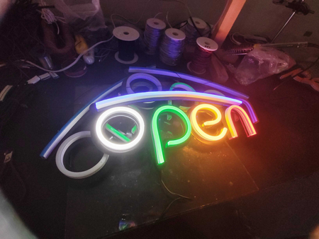 OPEN Neon tablo mahsuloti