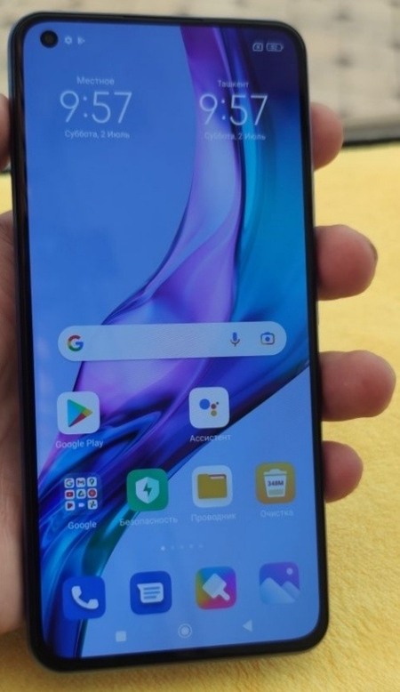 Mi 11 layt 6+2/128 gb ful komplekt global ideal qora.