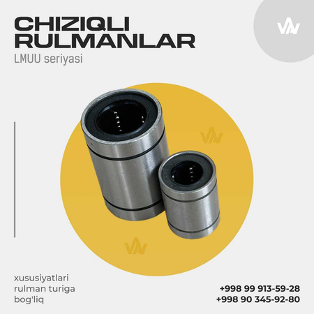 Линейные подшипники серии LMUU