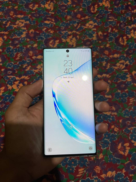 Samsung note 10 5g snapdregon 256/12 abmen z flip2  yoki z fold 1
