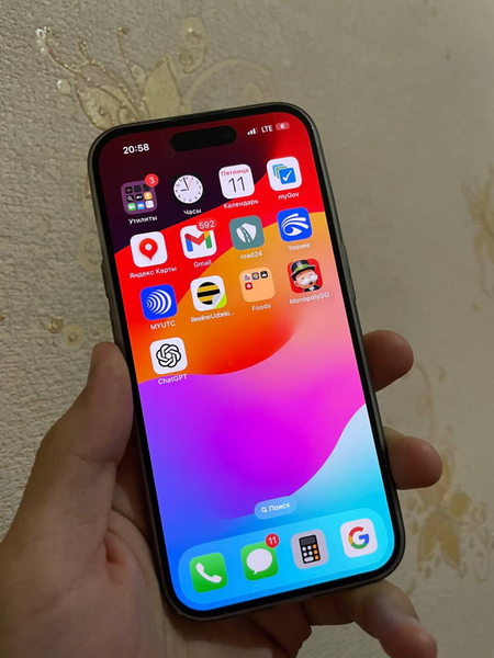 Iphone 15Pro Dual 128gb natural tiranium