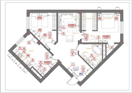 Продажа квартиора ЖК Узбегим Парк Бабура ID:050