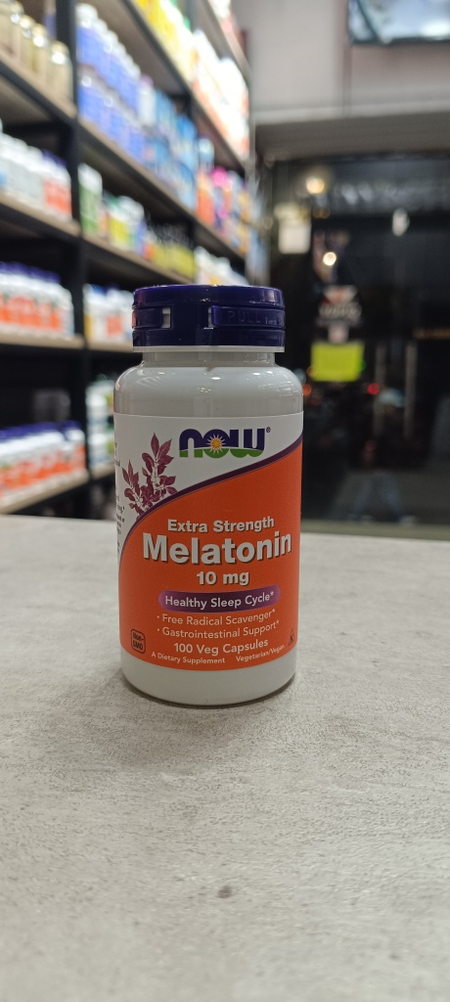 Now Melatonin 10mg 60veg Capsules