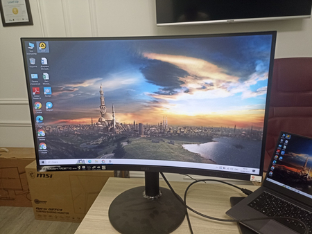 Msi Modern 27 Curved  оригинал монитор