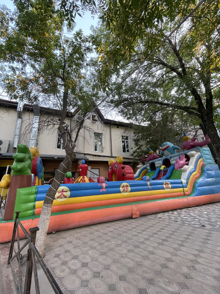 Batut sotiladi yoki arendaga beriladi tayyor biznes. батут продается