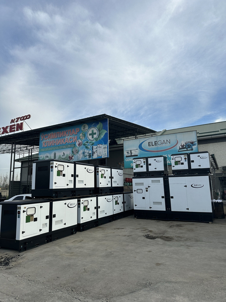 Elegan Generator 6.5kw ~640kwgacha bor