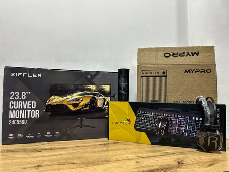 YANGI! I5-3470/OZU:16gb/RX470/SSD512/700w/RGB кейс мощный