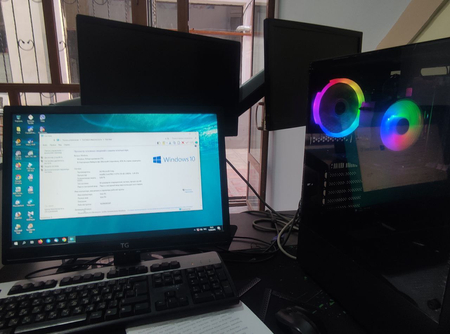 i7 kompyuter komplekt. i7 компьютер 19 манитор 8гб озу
