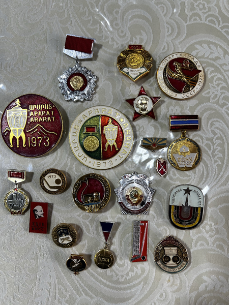 Значок СССР в ассортименте