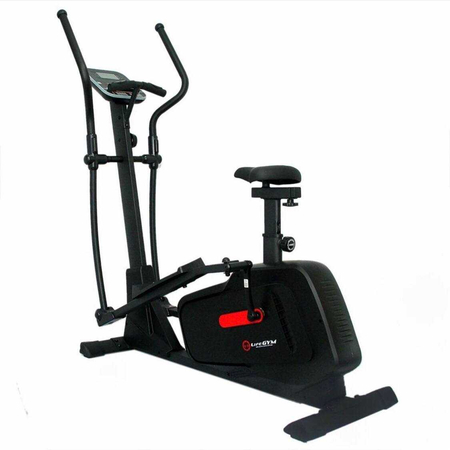 Эллиптический тренажёр  вело лыжа LifeGym 054