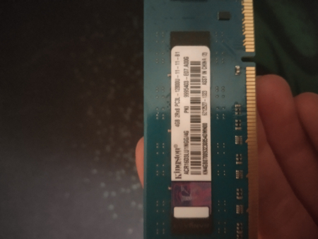 Оперативная память Kingston OZU 4GB, DDR3