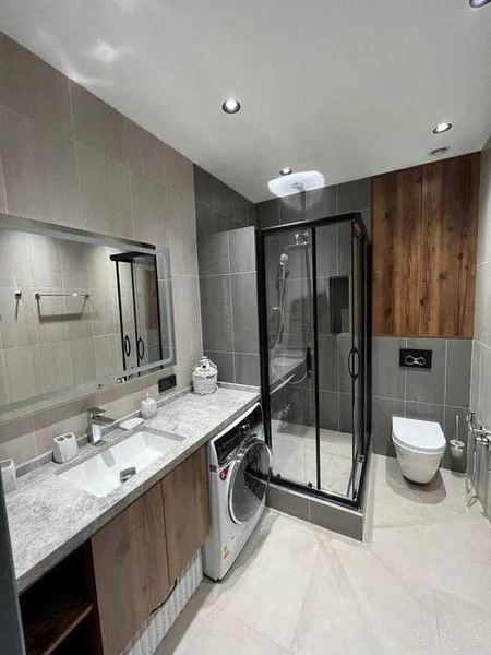 Аренда, Аккурган, 2 комнатная, 2/3/4, евроремонт, 55м2, новомосковская