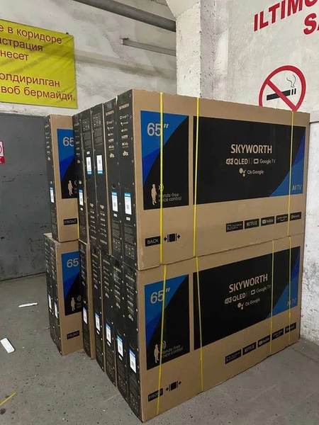 Телевизор Skyworth 43/50/55/65 Smart Tv Гарантиями Доставка бесплатно