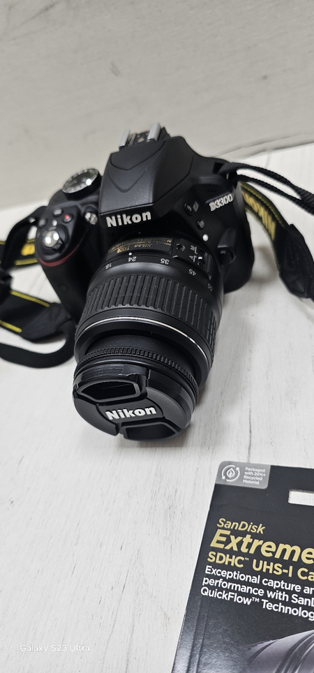 Nikon D3300,  18-55 kit ideall holatda garantiya 3oy dokondan