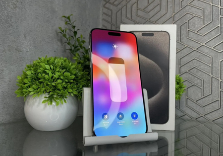 Iphone 15 pro max natural titanium 256 gb