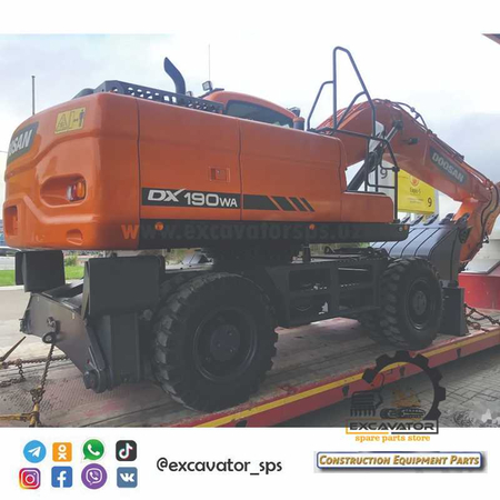 Колёсный экскаватор DOOSAN DX190WA, 2022