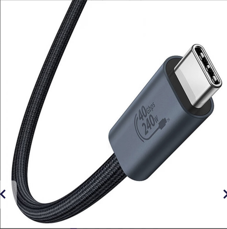 Кабель Baseus Explorer USB Type A - USB Type C 1 м Black